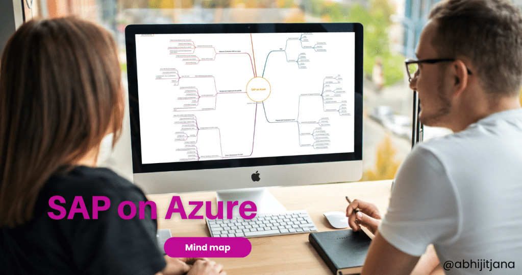 SAP on Azure – Learn SAP workloads on Azure using Mindmap – Abhijit's Blog